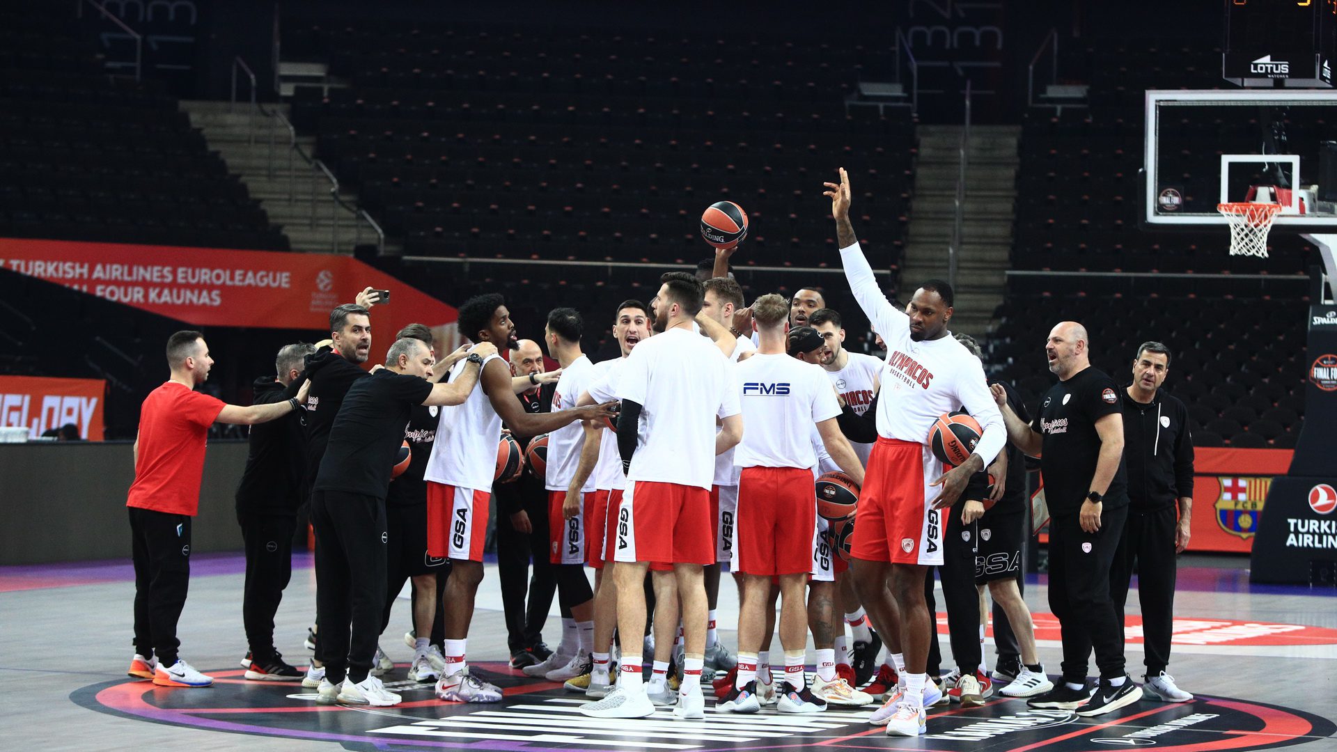 Η προπόνηση του Ολυμπιακού στην «Zalgirio Arena» (vid) – REDNEWS.gr