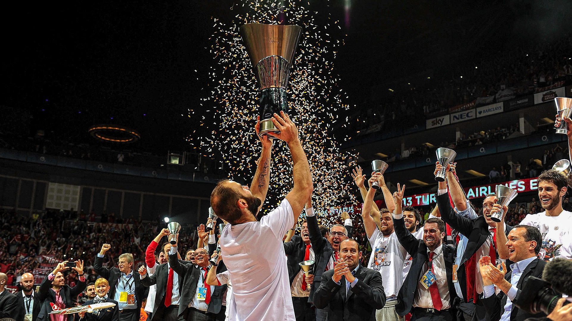 Η Euroleague θυμήθηκε το Ευρωπαϊκό του Ολυμπιακού το 2013 (pics ...