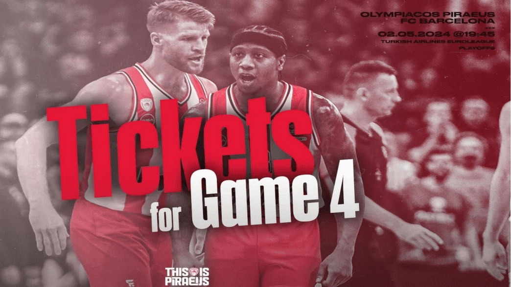 Την Μ. Δευτέρα τα εισιτήρια του Game 4 με Μπαρτσελόνα – REDNEWS.gr