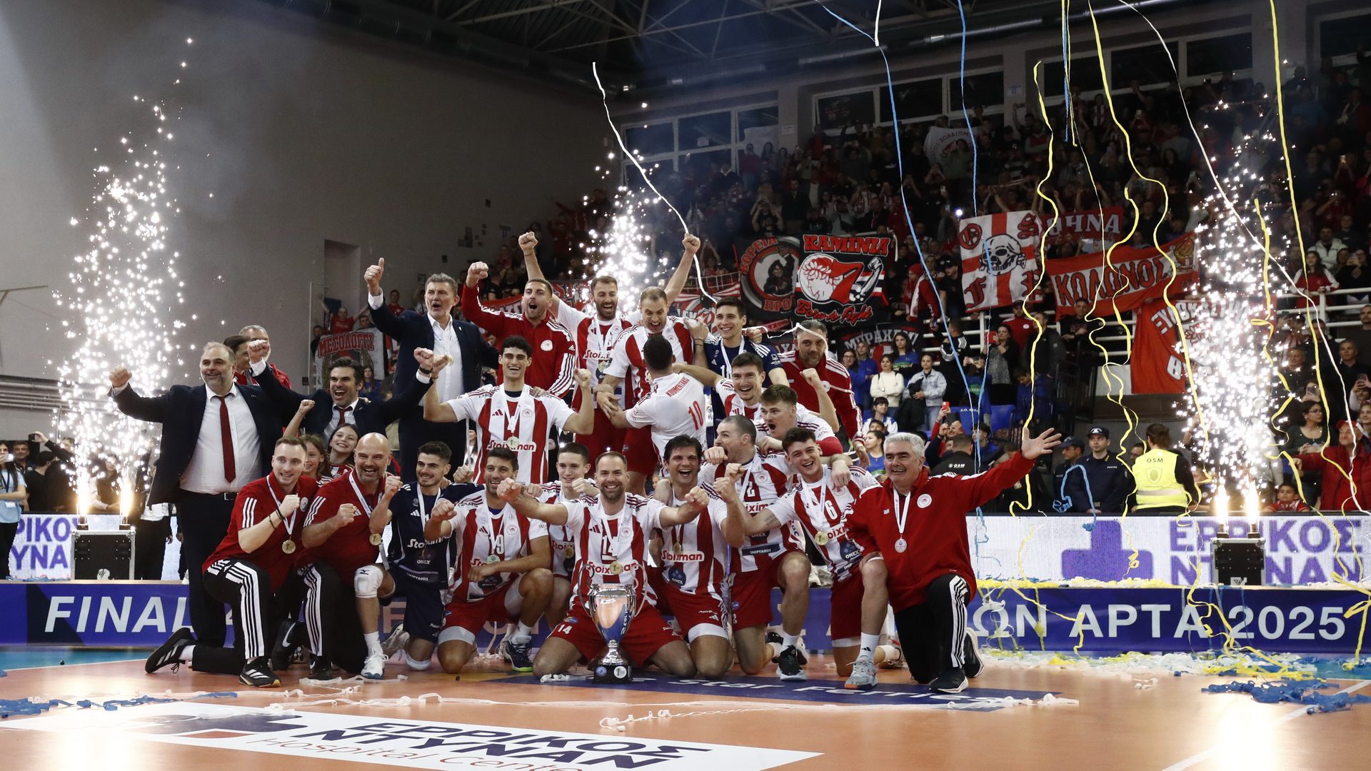 Κυπελλούχος Ελλάδας ο Ολυμπιακός ΟΝΕΧ, 3-1 τον ΠΑΟΚ – REDNEWS.gr