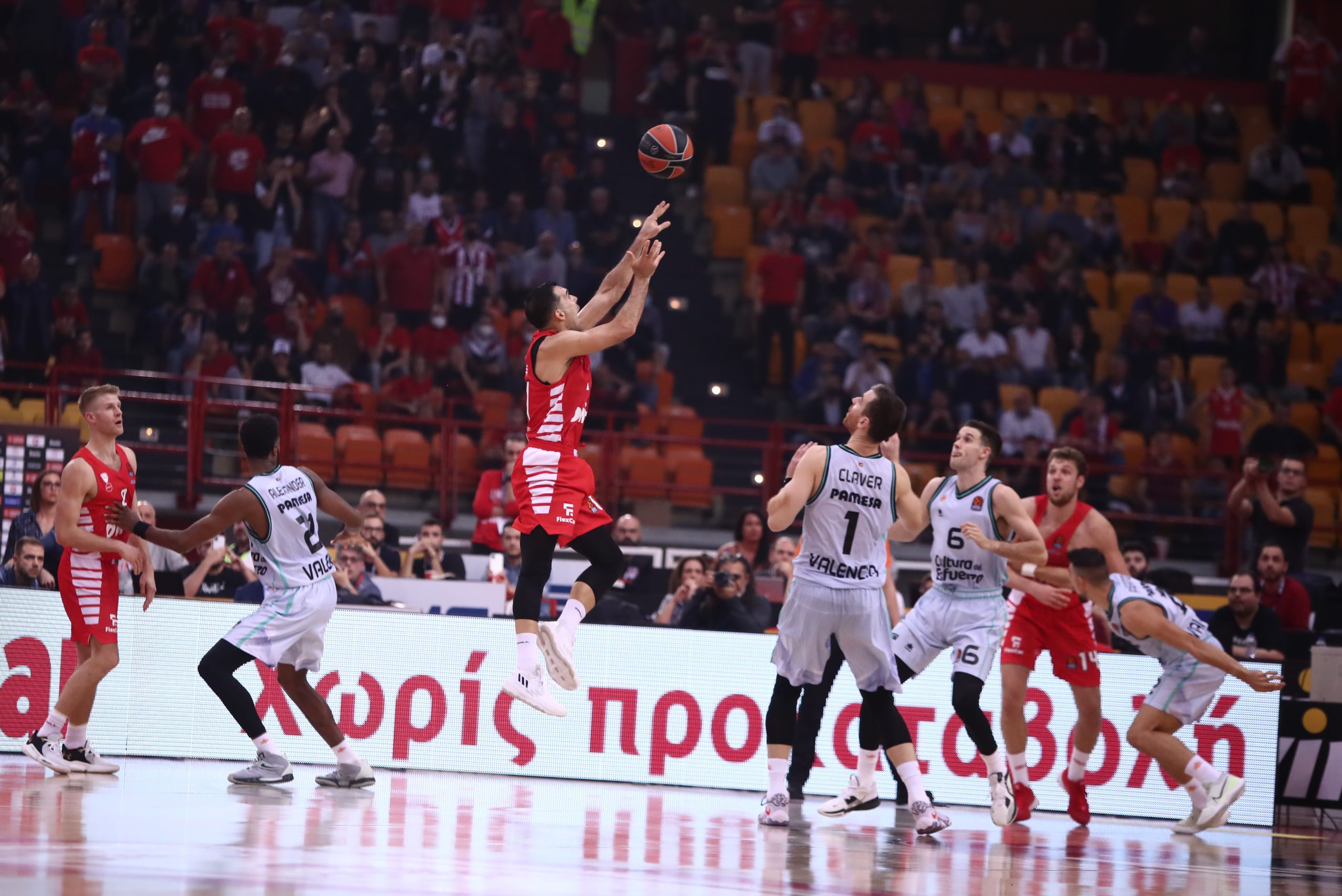 Ολυμπιακός-Βαλένθια 82-83: Τα highlights (video) – REDNEWS.gr